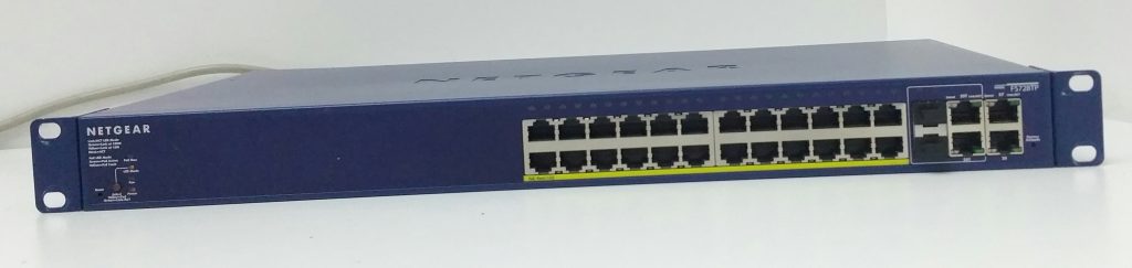 Netgear Prosafe FS728tpv2 24+4 Port Smart Switch With POE – Refurbit Store