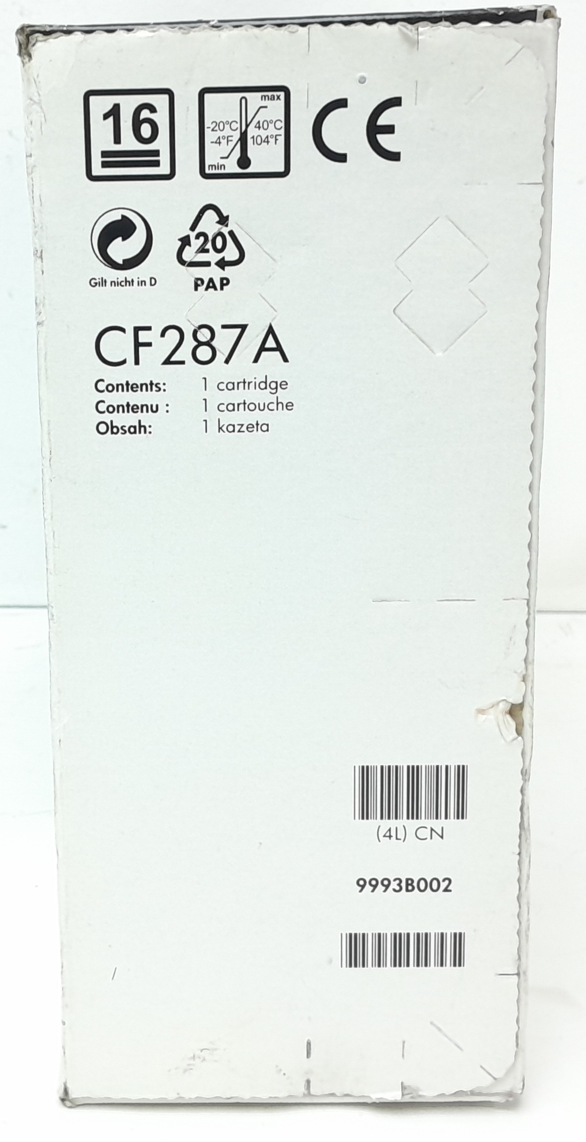HP LaserJet 87A CF287A Black Laser Toner Cartridge – Refurbit Store