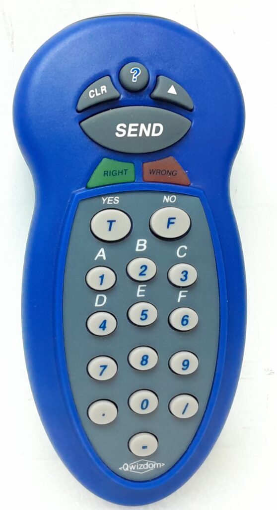 Qwizdom Classroom Quiz Learning Set – 32 Remotes + Receiver Quiz ...
